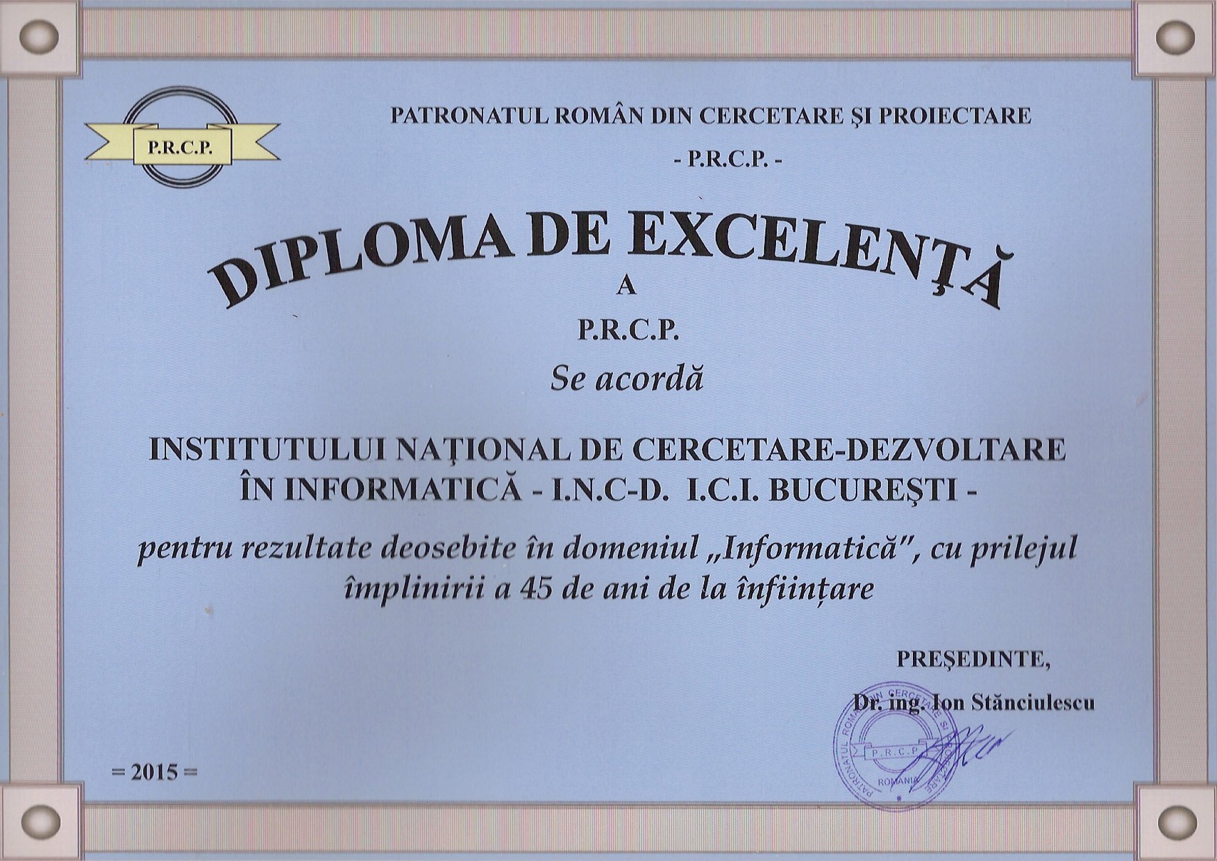 Recunoaștere Științifică